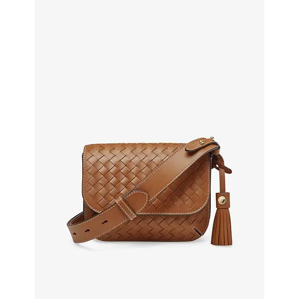 ASPINAL OF LONDON Ella Cross-body Bag - Tan