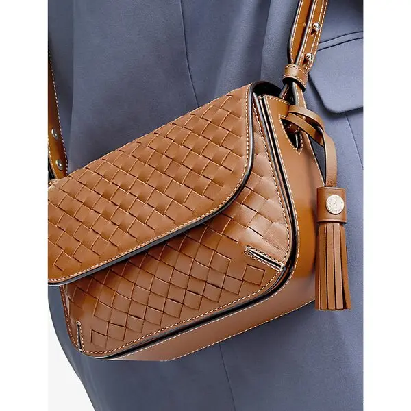 ASPINAL OF LONDON Ella Cross-body Bag - Tan