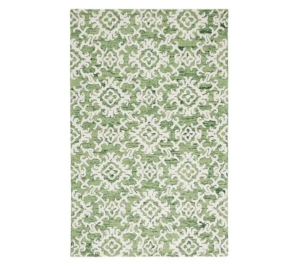 VALERIE PARR HILL Blossom 104 Hand Tufted Wool 6' X 9' Rug Val Erie - One-color