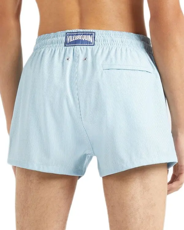 Vilebrequin Milton Printed Swim Trunks - Medium Blue