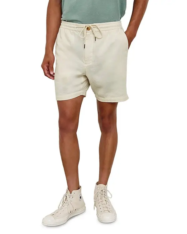 Rails Archer Regular Fit 6" Shorts - Ecru