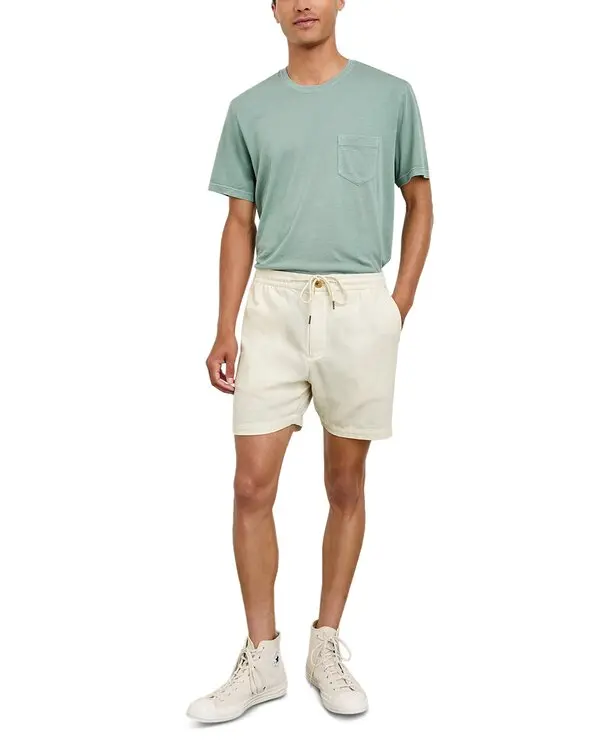 Rails Archer Regular Fit 6" Shorts - Ecru