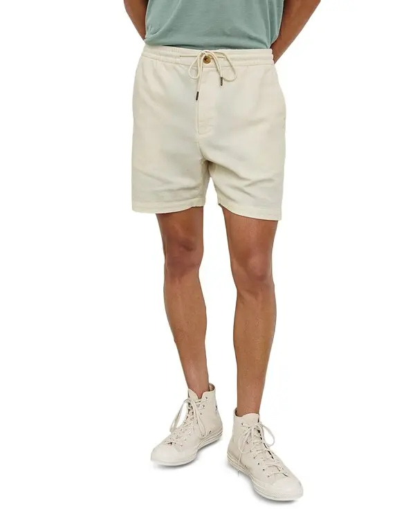 Rails Archer Regular Fit 6" Shorts - Ecru