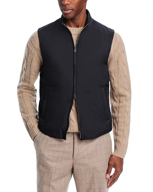 Herno Matte Nylon Vest With Padding