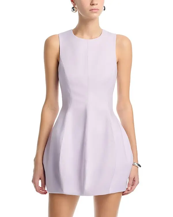 Bcbgmaxazria Bubble Mini Dress - Orchid Petal