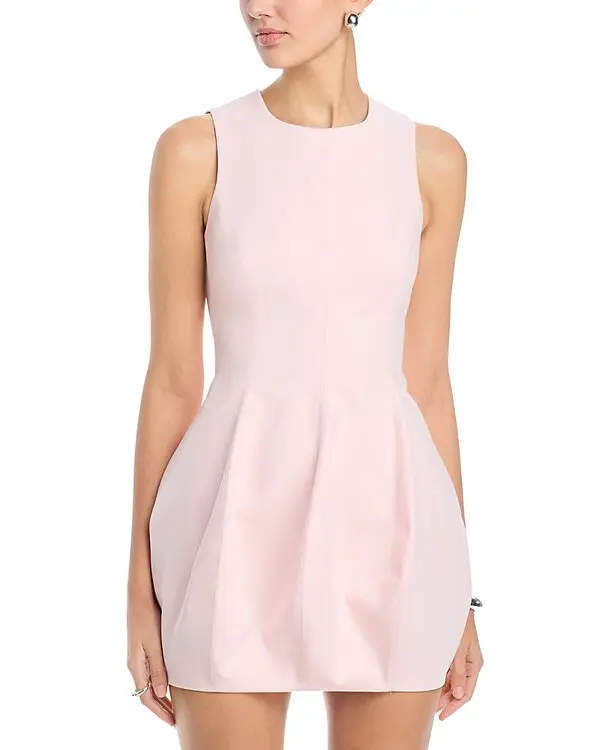 Bcbgmaxazria Bubble Mini Dress - Pink Blush