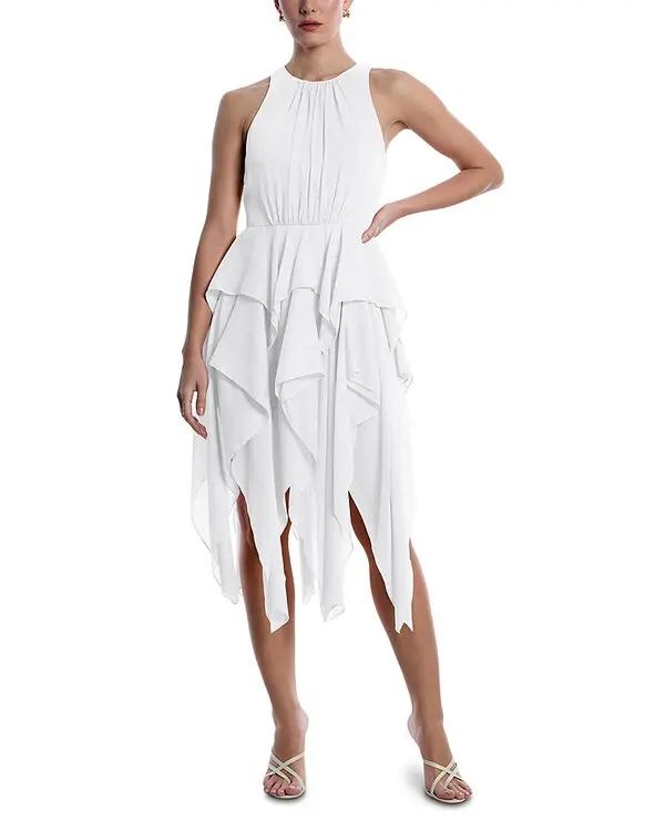 Bcbgmaxazria Ruffle Skirt Dress