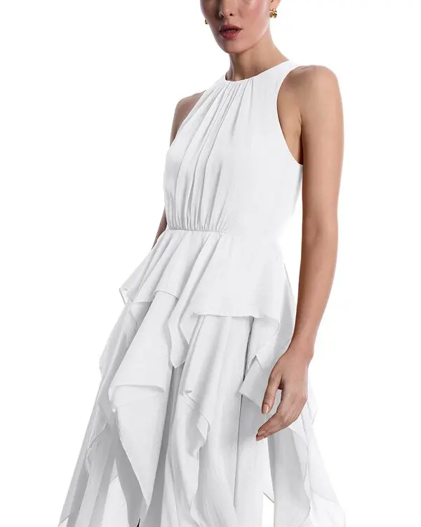 Bcbgmaxazria Ruffle Skirt Dress