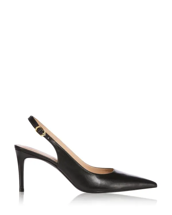 STUART WEITZMAN Power Slingback Pumps - Black