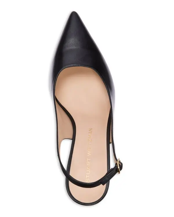 STUART WEITZMAN Power Slingback Pumps - Black