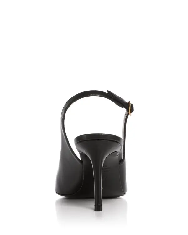 STUART WEITZMAN Power Slingback Pumps - Black