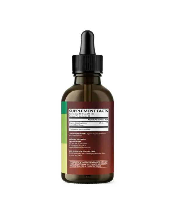 HAVASU NUTRITION Organic Maca Root Liquid Drops