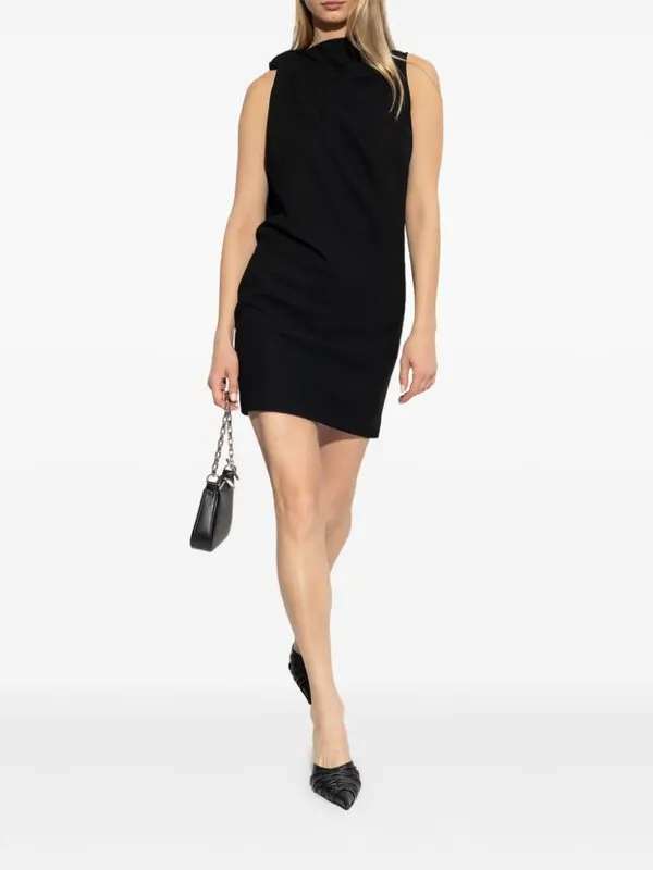 Alexander Mcqueen Mini Dress Black 21% Off Editorialist