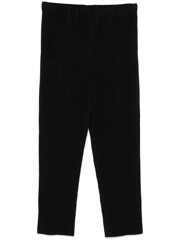 Issey Miyake Pleated Trousers - Black