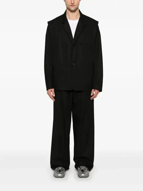 Kiko Kostadinov Navin K-Dart Blazer - Black | Editorialist