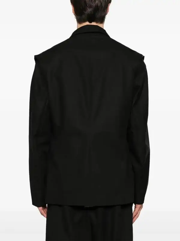 Kiko Kostadinov Navin K-Dart Blazer - Black | Editorialist