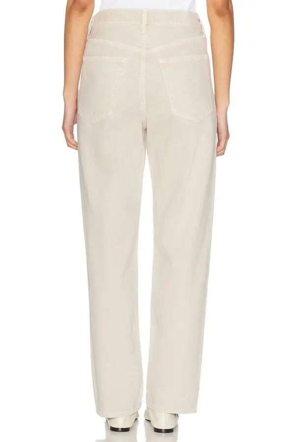 AGOLDE V-waist Baggy Jeans - Scone