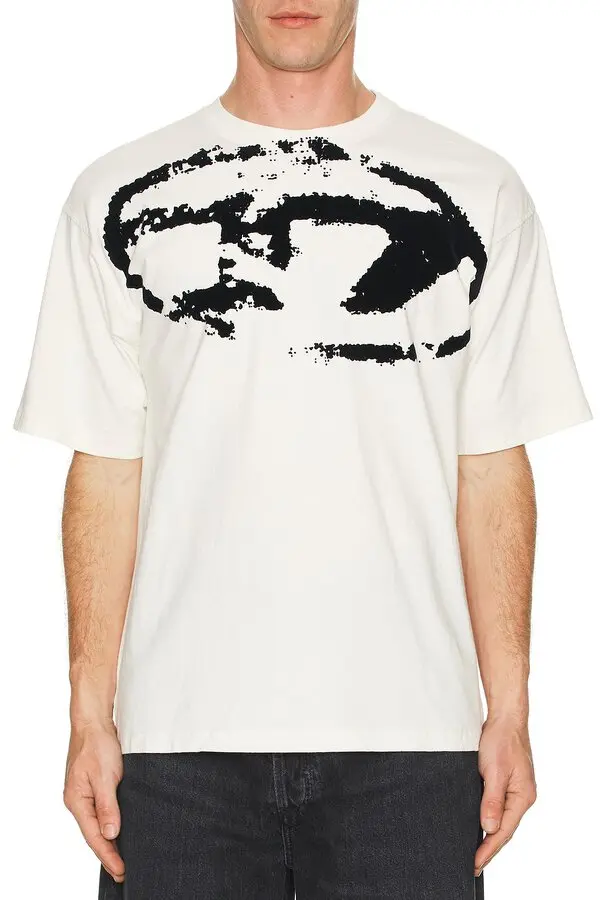 DIESEL® Box Tee - White