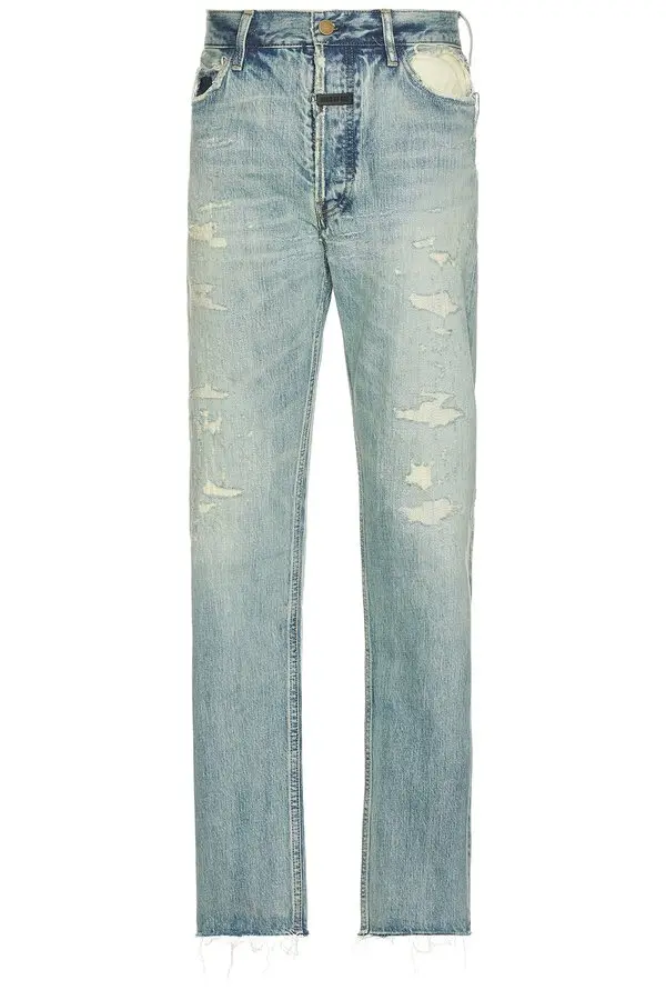Fear Of God 5 Pocket Straight Leg Jeans