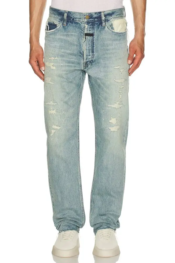 Fear Of God 5 Pocket Straight Leg Jeans