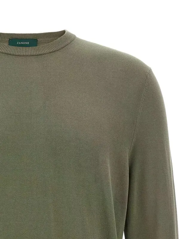 ZANONE Cotton Sweater - Green