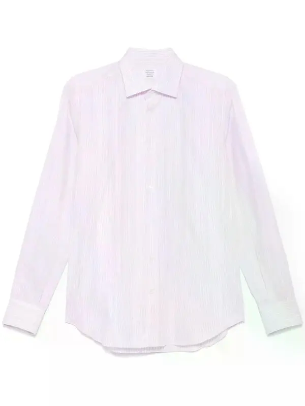 MAZZARELLI Striped Shirt - Pink