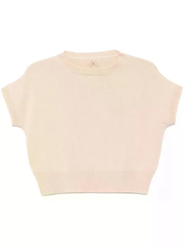 TEDDY CASHMERE Genova Top - Neutrals