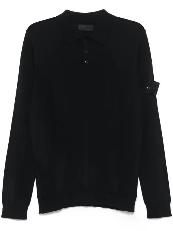 Stone Island Compass-badge Polo Shirt - Blue