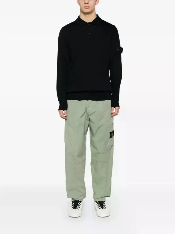Stone Island Compass-badge Polo Shirt - Blue
