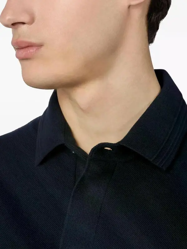 TOD'S Cotton Polo Shirt - Blue