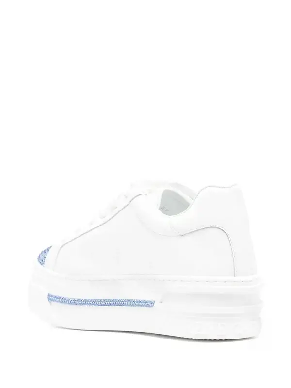 Rene Caovilla Crystal-embellished Sneakers