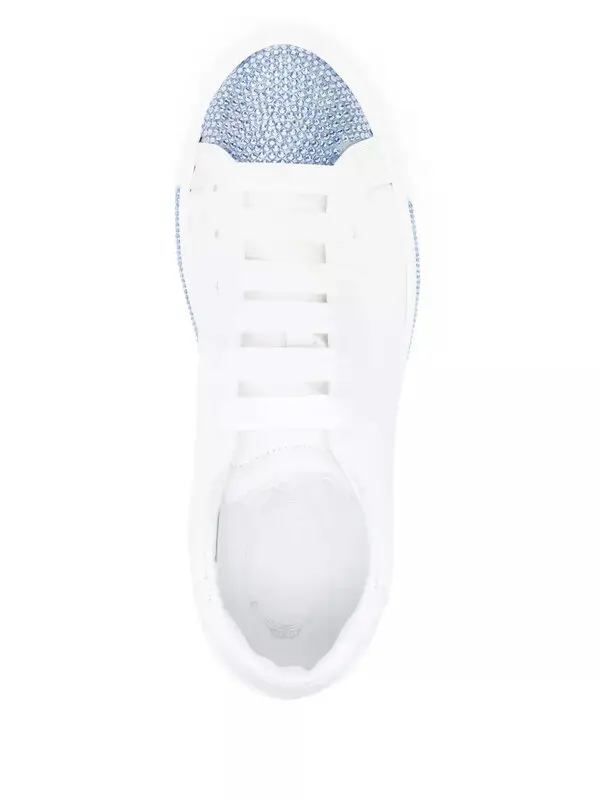 Rene Caovilla Crystal-embellished Sneakers