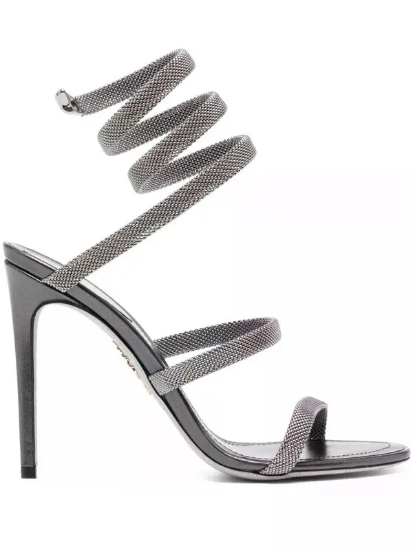 Rene Caovilla Round Toe Sandals