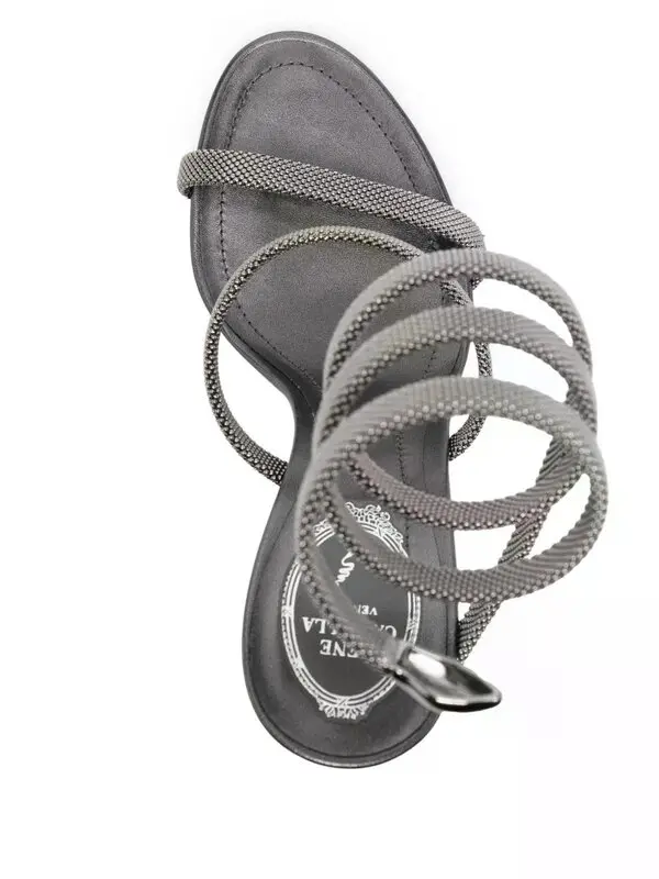 Rene Caovilla Round Toe Sandals