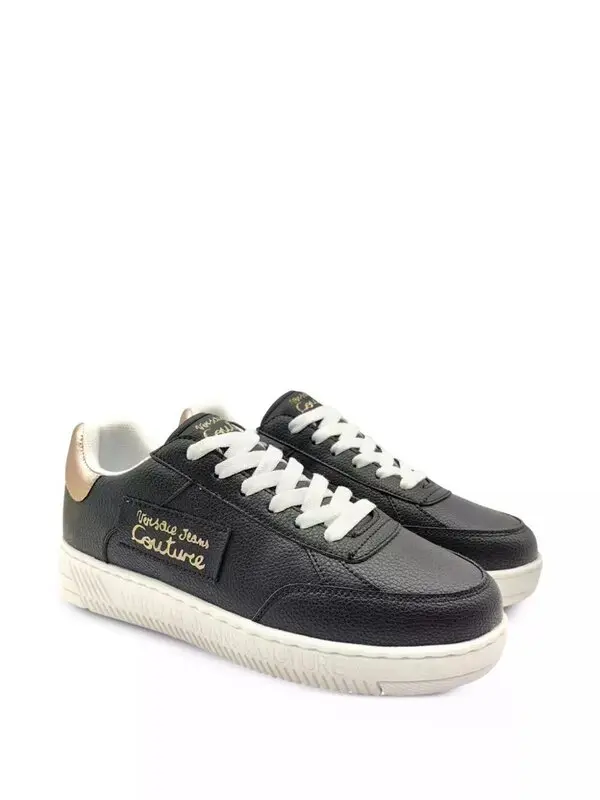 Versace Logo Patch Sneakers