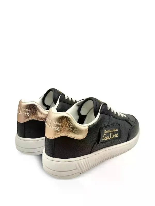 Versace Logo Patch Sneakers