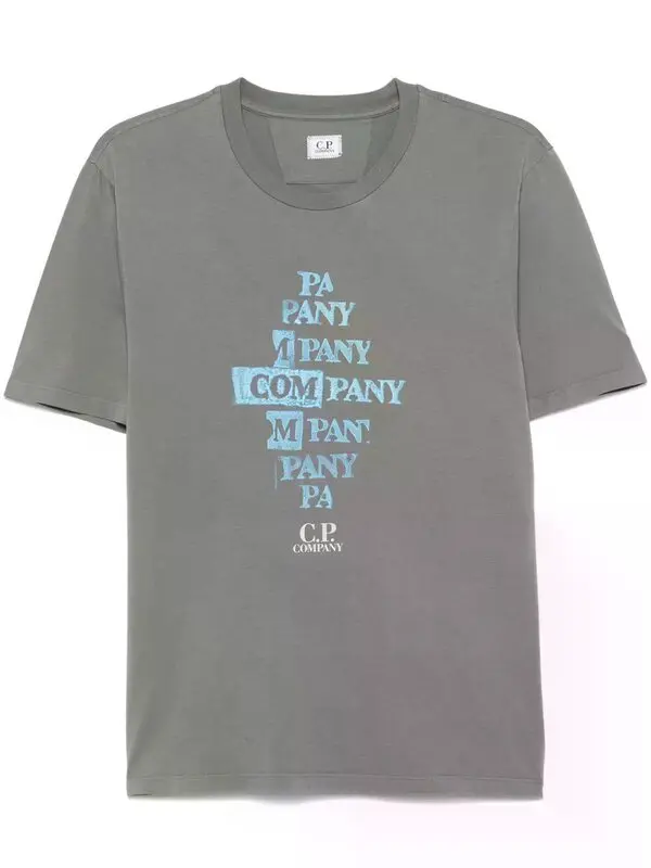 C.P. COMPANY Logo-print T-shirt