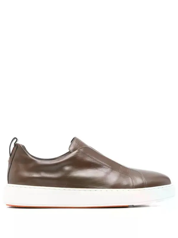 Santoni Victory Sneakers - Brown