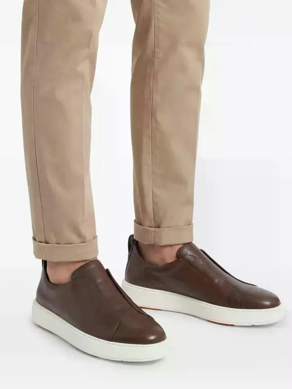 Santoni Victory Sneakers - Brown
