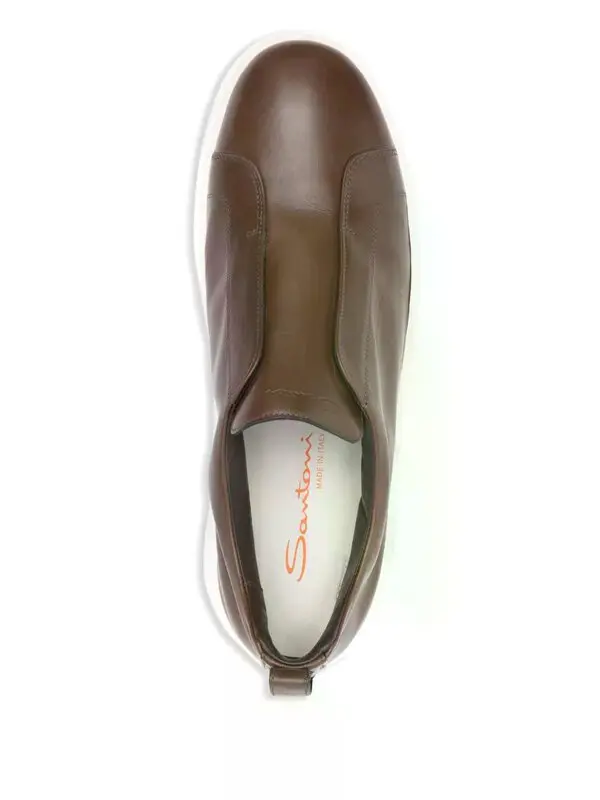 Santoni Victory Sneakers - Brown