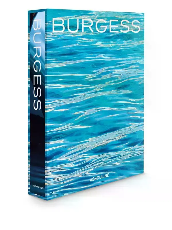 Assouline Burgess Hardcover Book - Blue