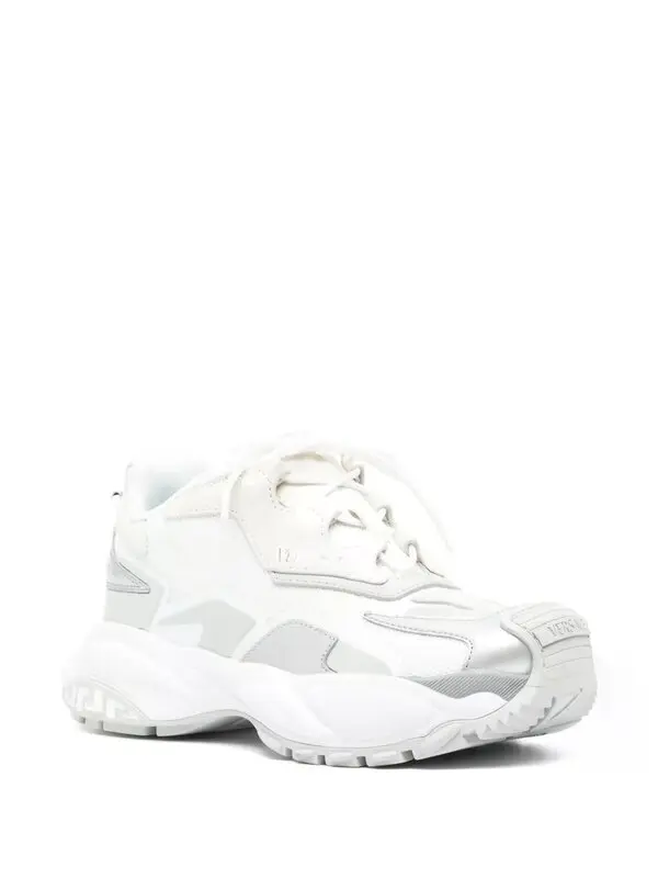 Versace Mercury Combination Sneakers - White