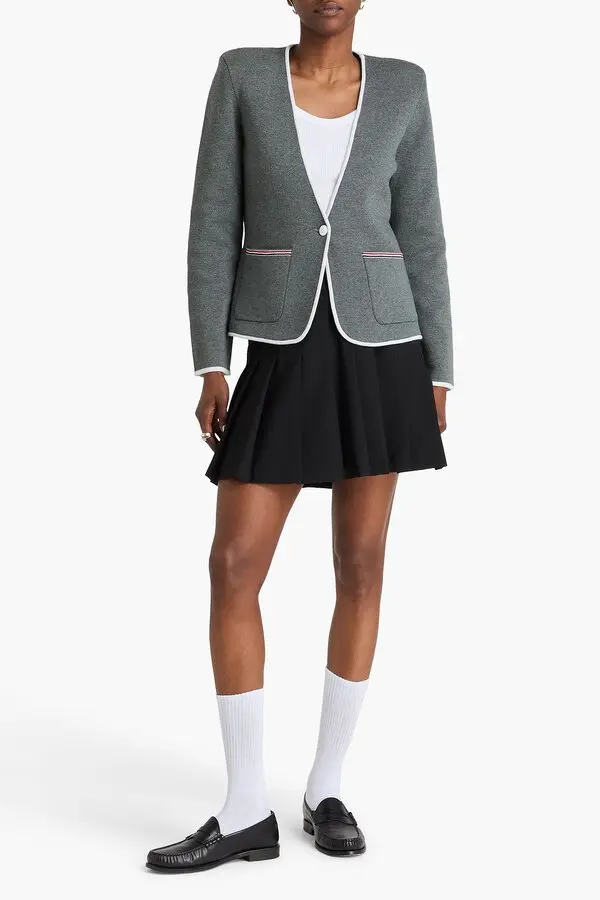 Thom Browne Wool-blend Blazer