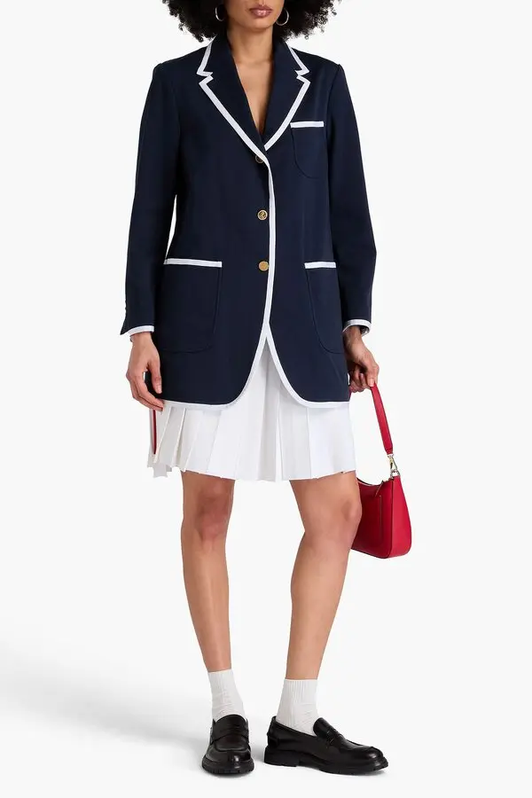 Thom Browne Cotton Gabardine Blazer