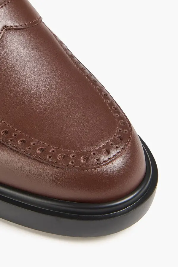Thom Browne Leather Penny Loafers