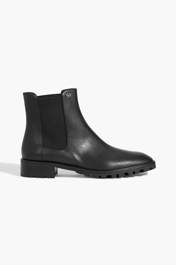 STUART WEITZMAN Laine Leather Chelsea Boots