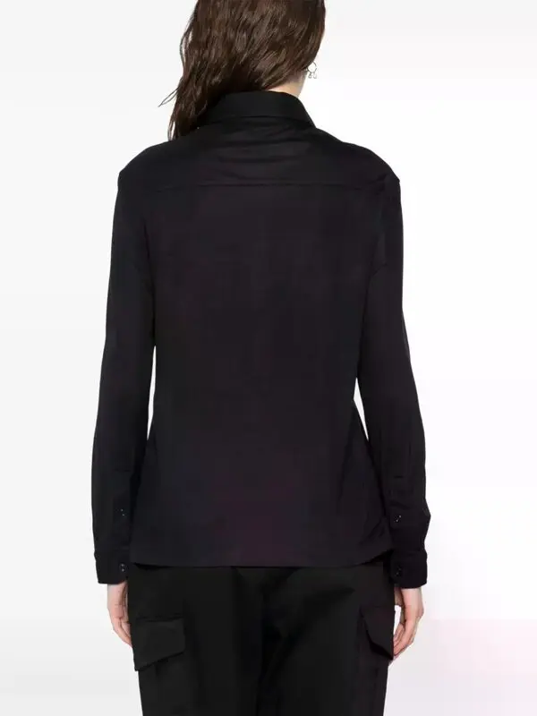 TOM FORD Military Shirt - Blue