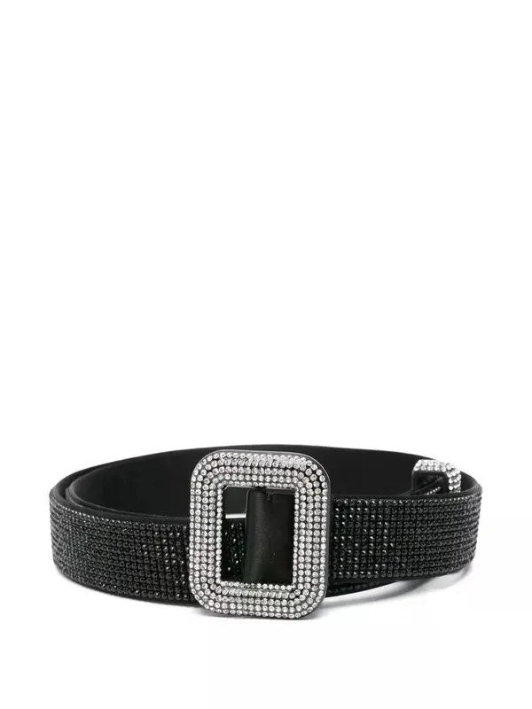 Benedetta Bruzziches Venus Embellished Belt - Black