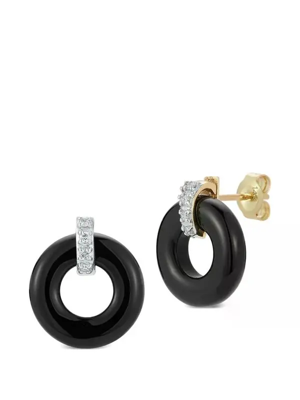 Mateo Door Knocker Donut Earrings