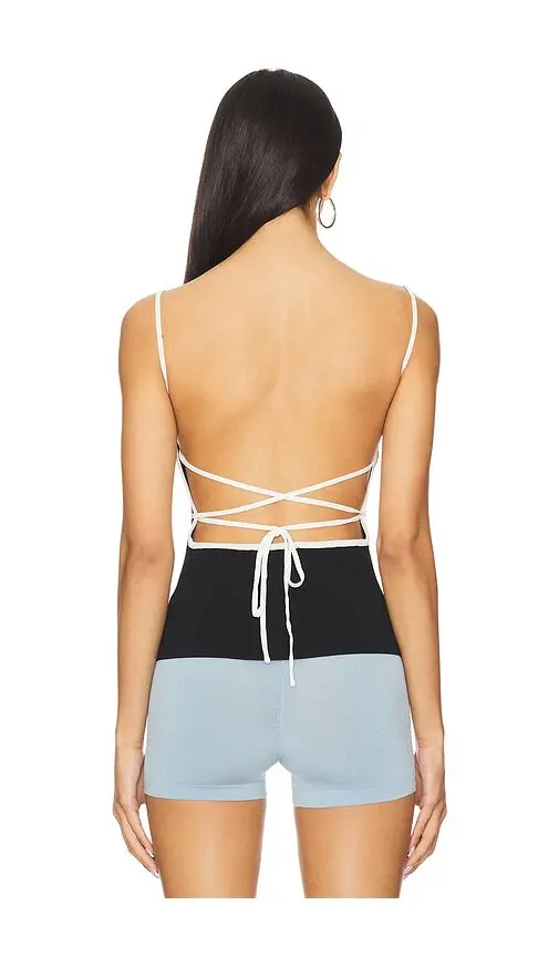 ALL THE WAYS Anya Open Back Top